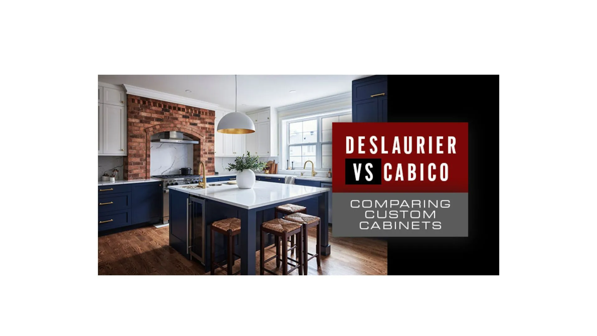 Deslaurier vs. Cabico: Comparing Custom Cabinets